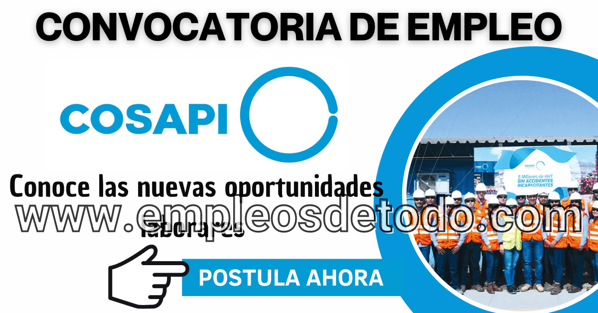 Estamos en busca de nuevos talentos para unirse a COSAPI